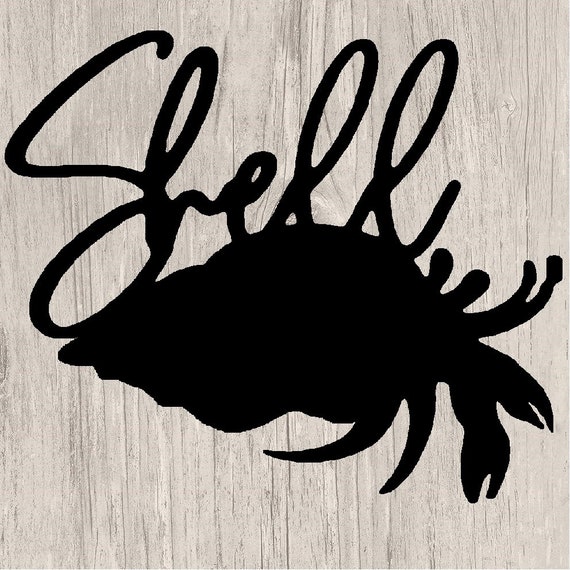 Hermit Crab Shell Template