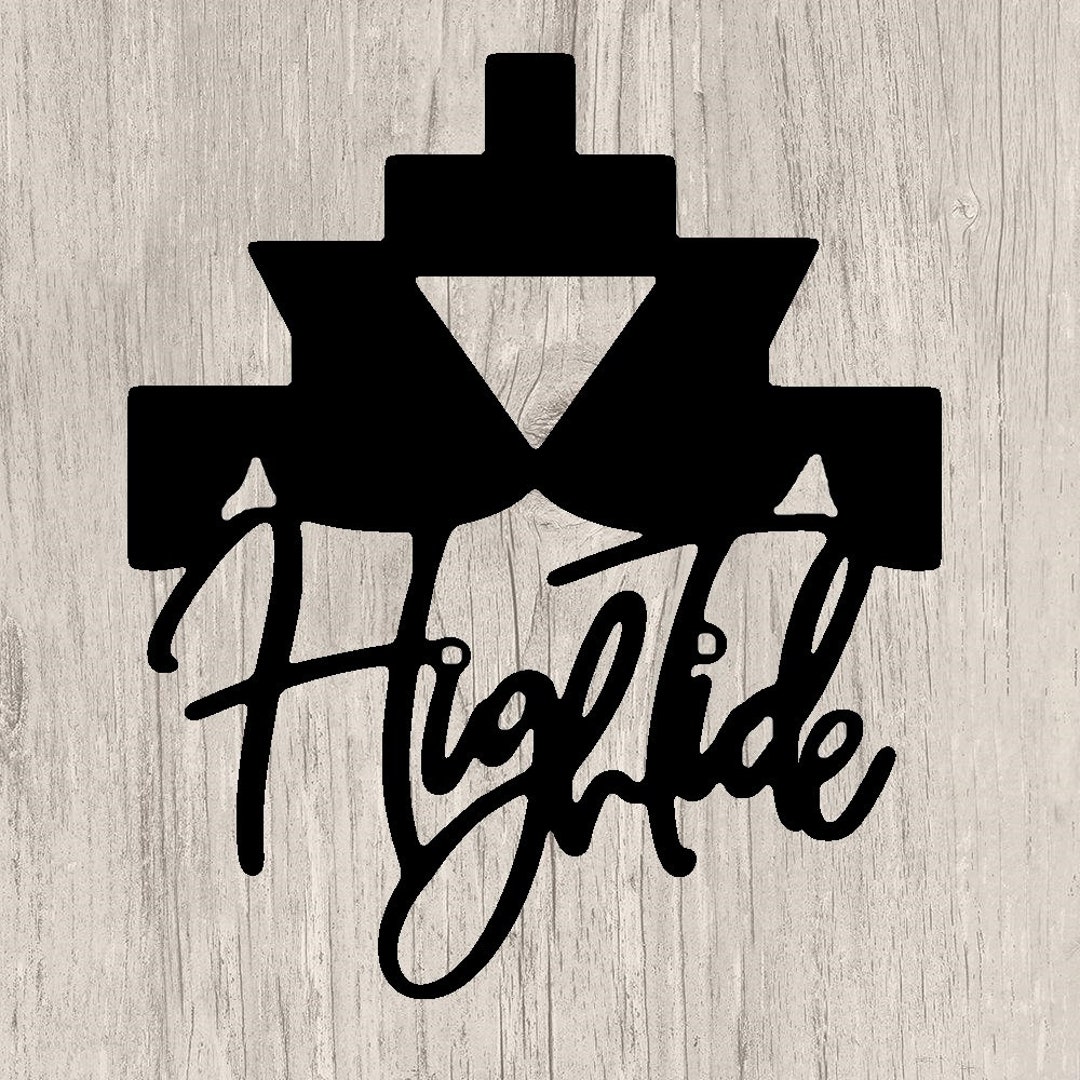 High Tide SVG Cut File for Digital Download. Use for Paper, Vinyl ...