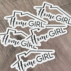 Set of 5 Home Girl Real Estate Stickers, Realtor Stickers, Stickers for ...