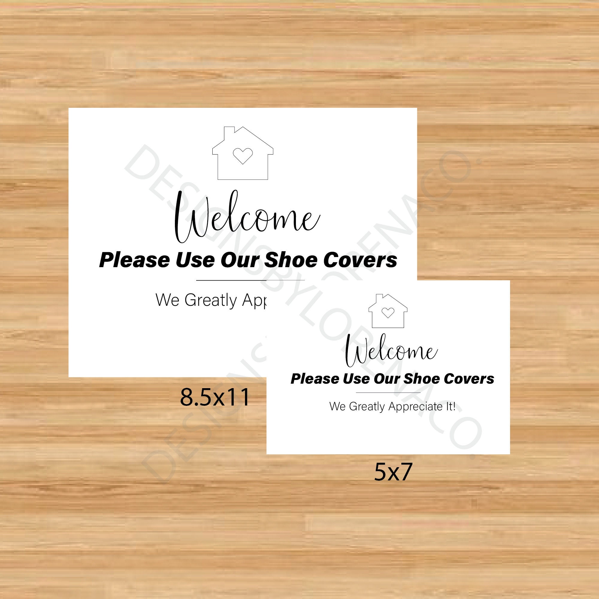 Open House Shoe Covers Sign Realtor Sign Open House Sign | Etsy