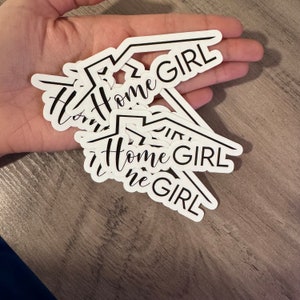 Set of 5 Home Girl Real Estate Stickers, Realtor Stickers, Stickers for ...