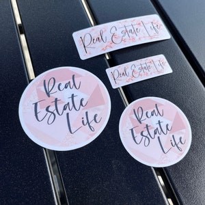 20 Real Estate Stickers, Realtor Stickers, Stickers for Realtors, Buy ...