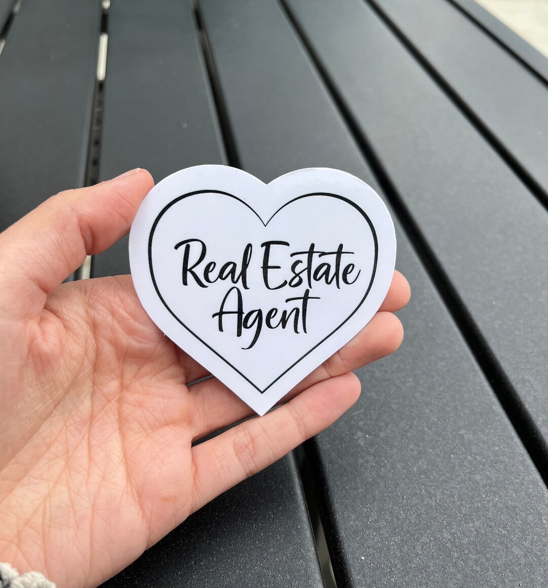 5 Pack Real Estate Agent Sticker, Realtor Stickers, Stickers for ...