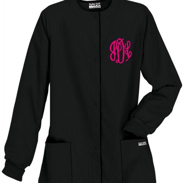 Monogram Coat - Etsy