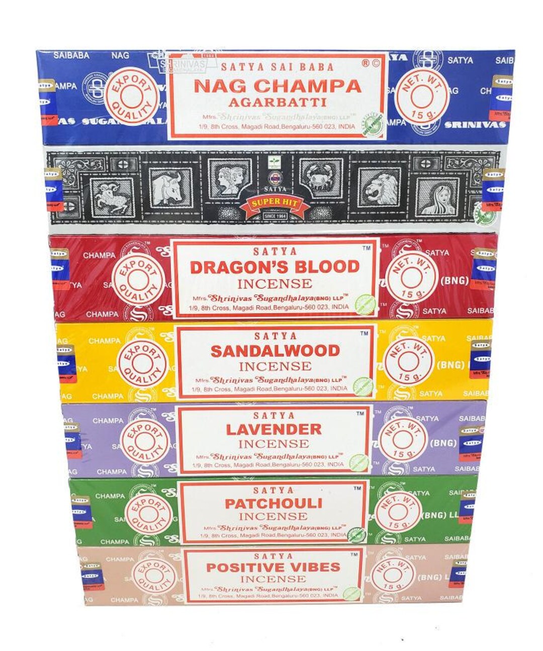 Satya Sai Baba Variety Set 7 Boxes - Etsy