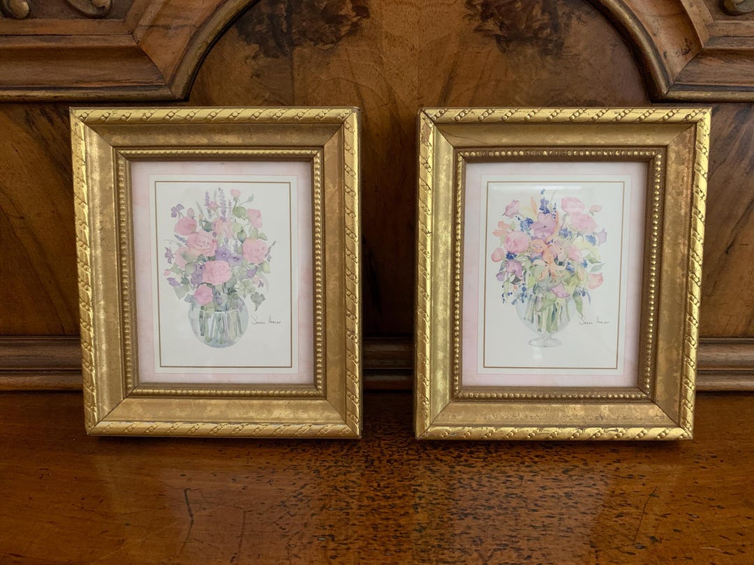 Sarah Harley Wildflower Watercolor Prints, Blooming Wildflower Art ...