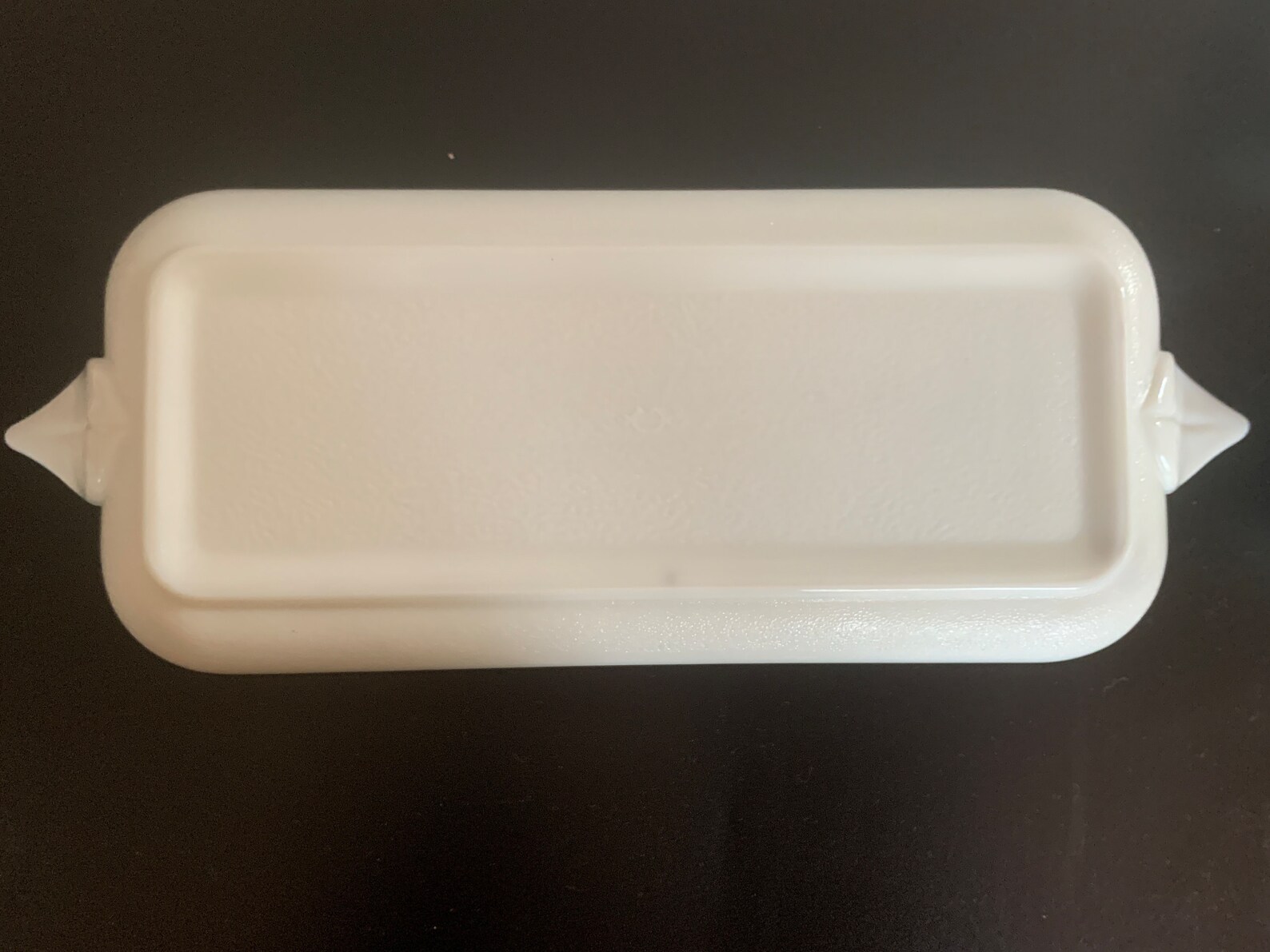 White Imperial Milk Glass Server W 4 Pear-shaped Dishes - Etsy