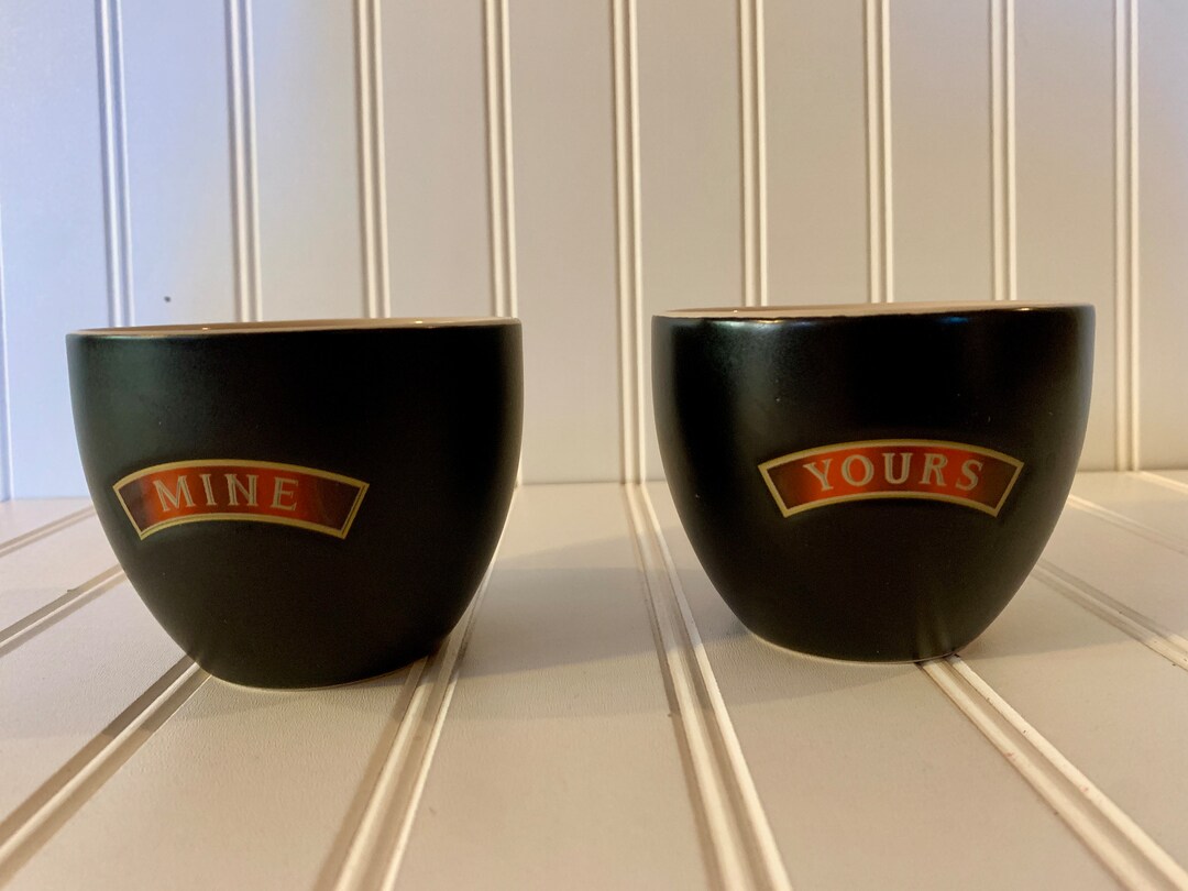 Baileys Irish Cream “yours, Mine” Cups Couples / Friends “gift Idea ...