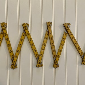 Vintage Folding Extension Ruler-antique Wood Extension Ruler-rustic ...