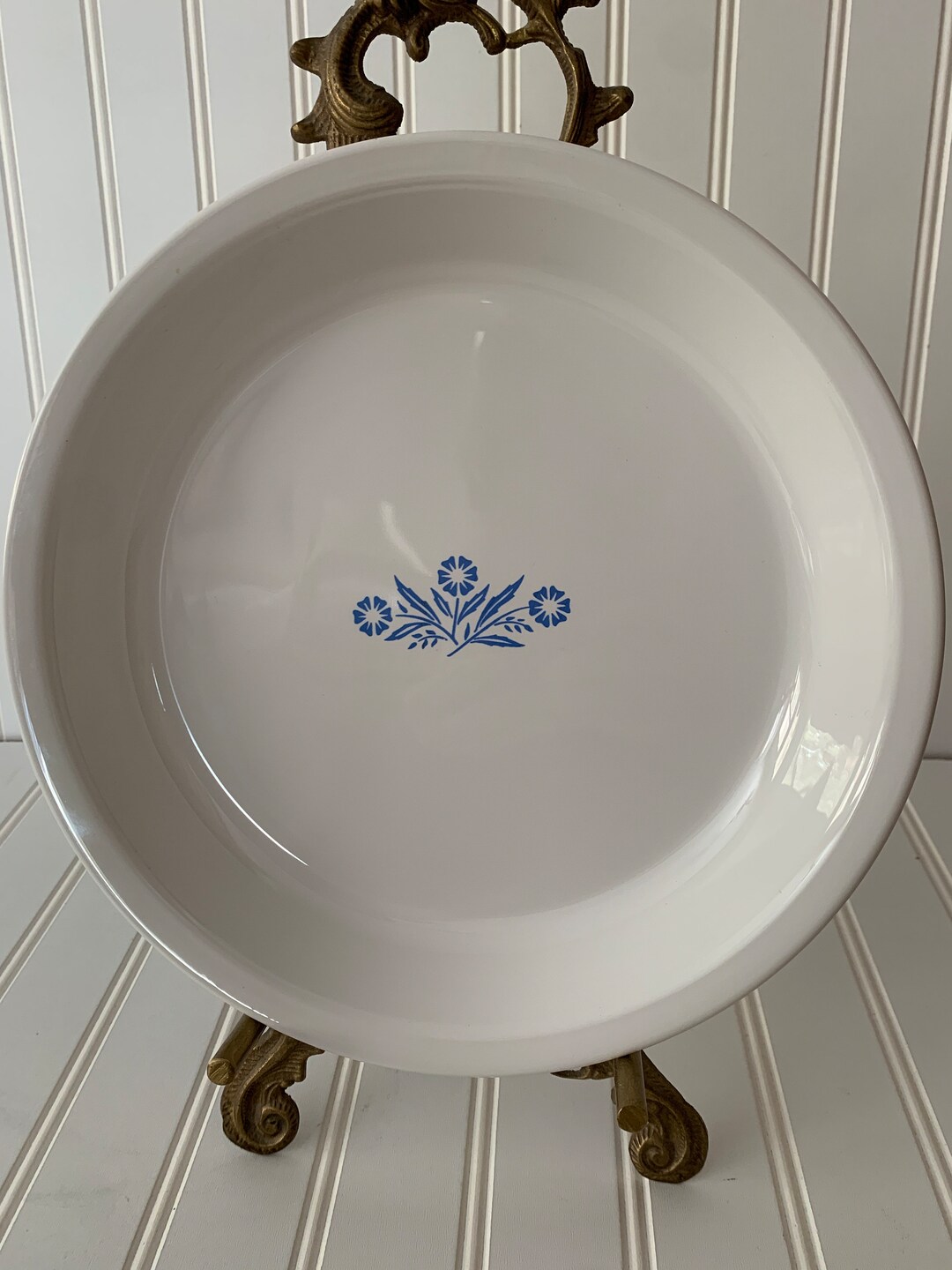 Corning Ware Blue "cornflower" Pie Plate, Pie Dish, Vintage Baking Dish ...