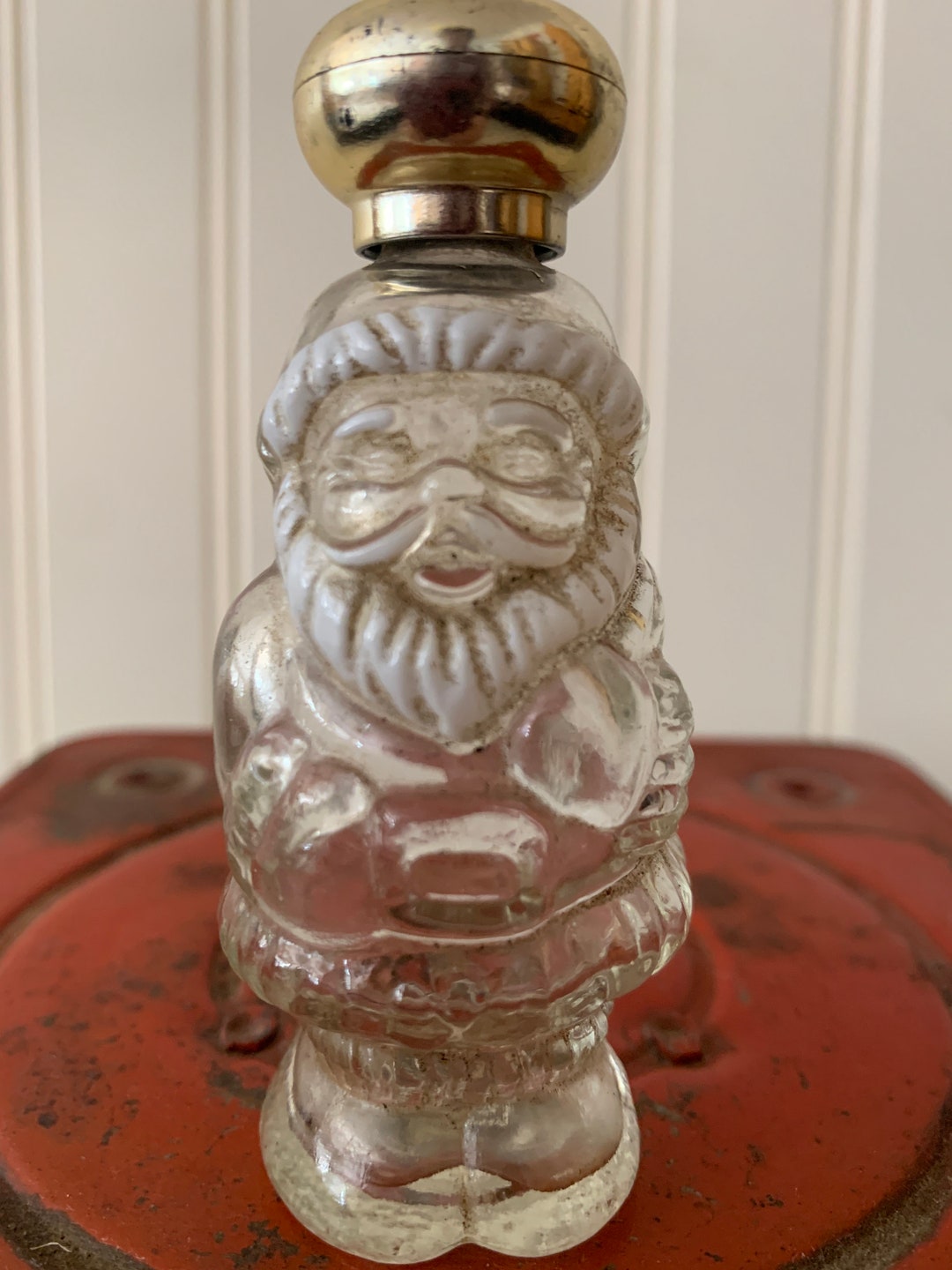 VINTAGE Avon Jolly Santa Perfume/ Cologne Bottle - Etsy