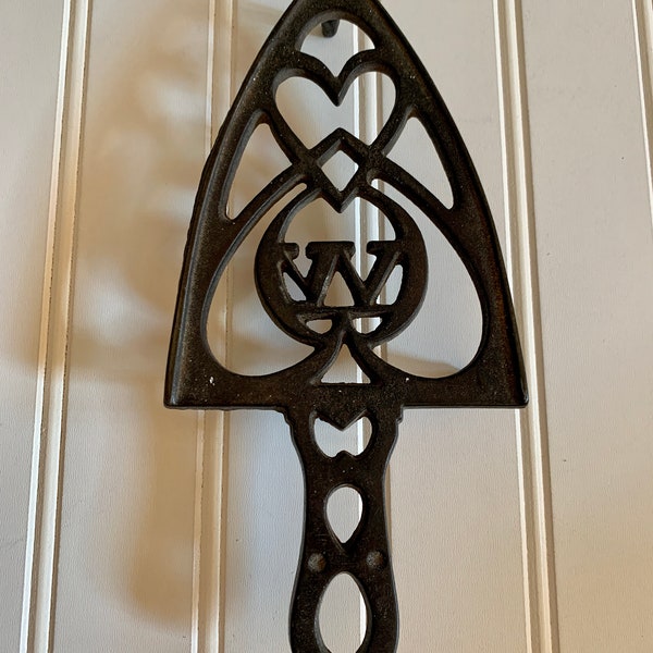Antique Sad Iron Trivet - Etsy