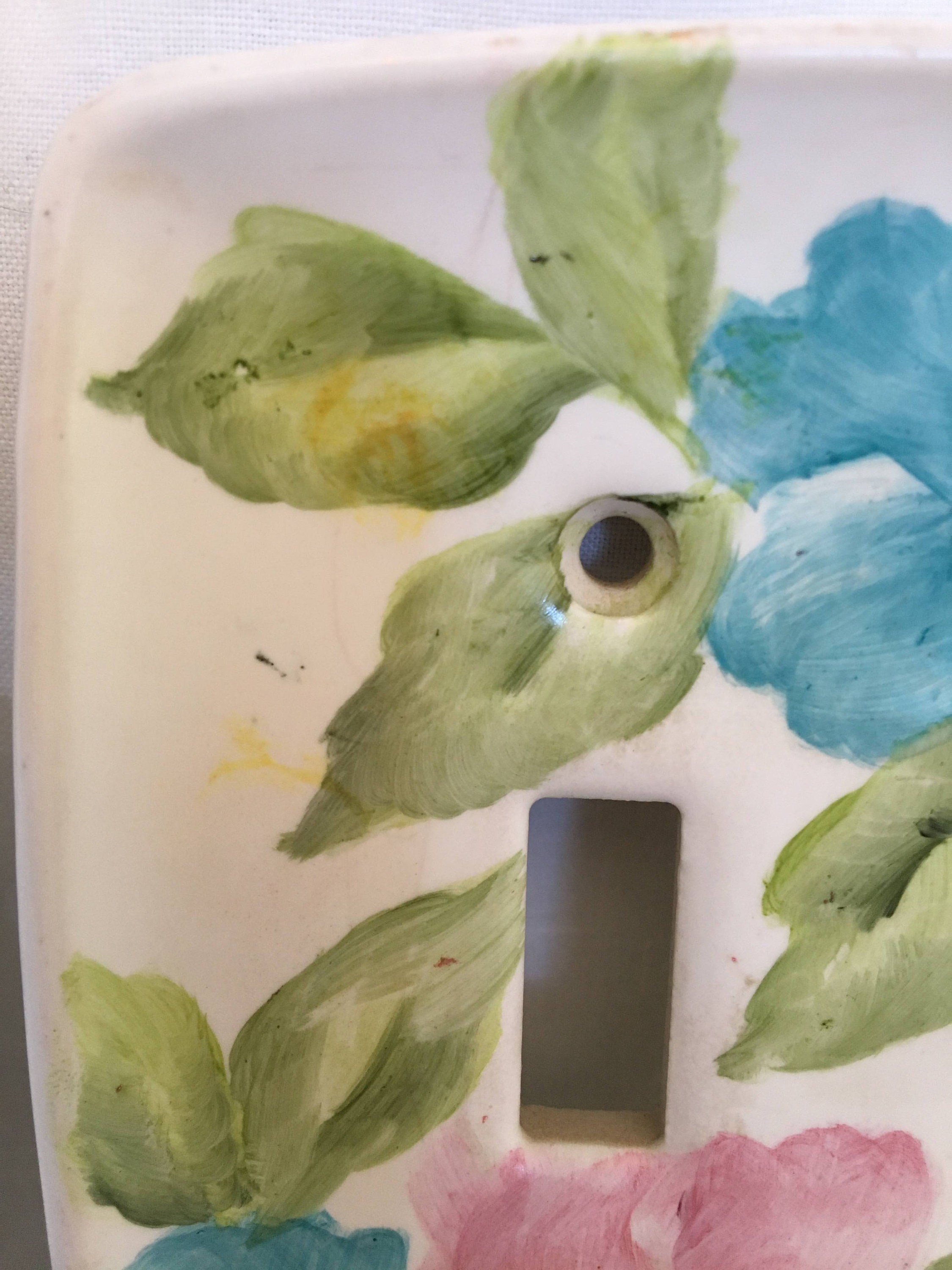 Vintage Set of 4 Hand Painted Porcelain Outlet - Etsy