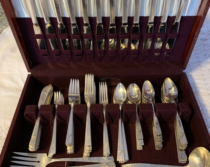 Caprice Silver Plate 1937, Nobility Plate by Oneida Silver, Silverware ...