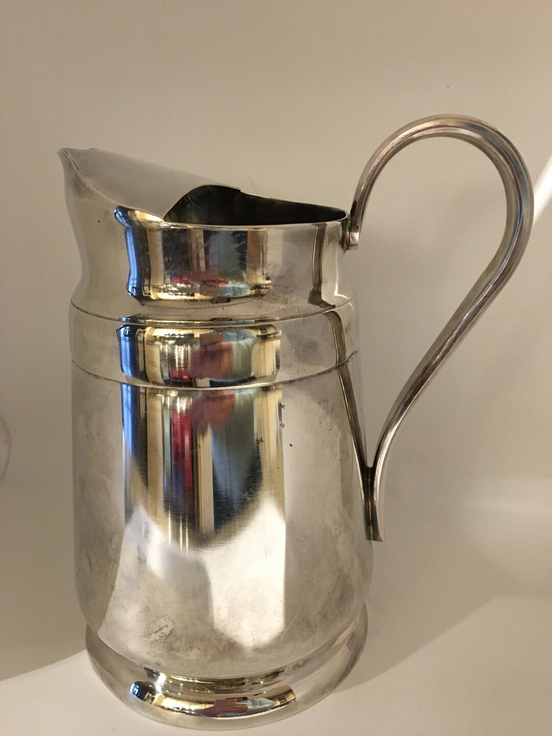 Reed and Barton Silver Plated Pitcher 2800 64oz Capacity, Water Pitcher ...