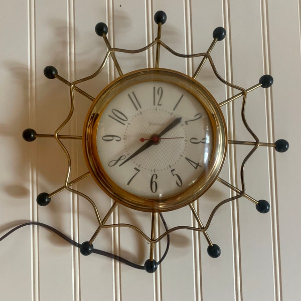 1950s United Clock - Etsy