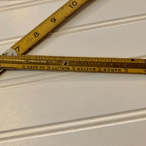 Vintage Folding Extension Ruler-antique Wood Extension Ruler-rustic ...