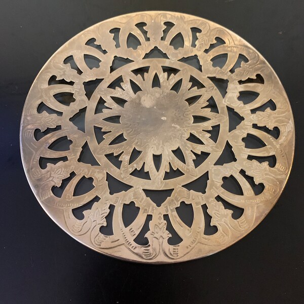 Silver Trivet - Etsy