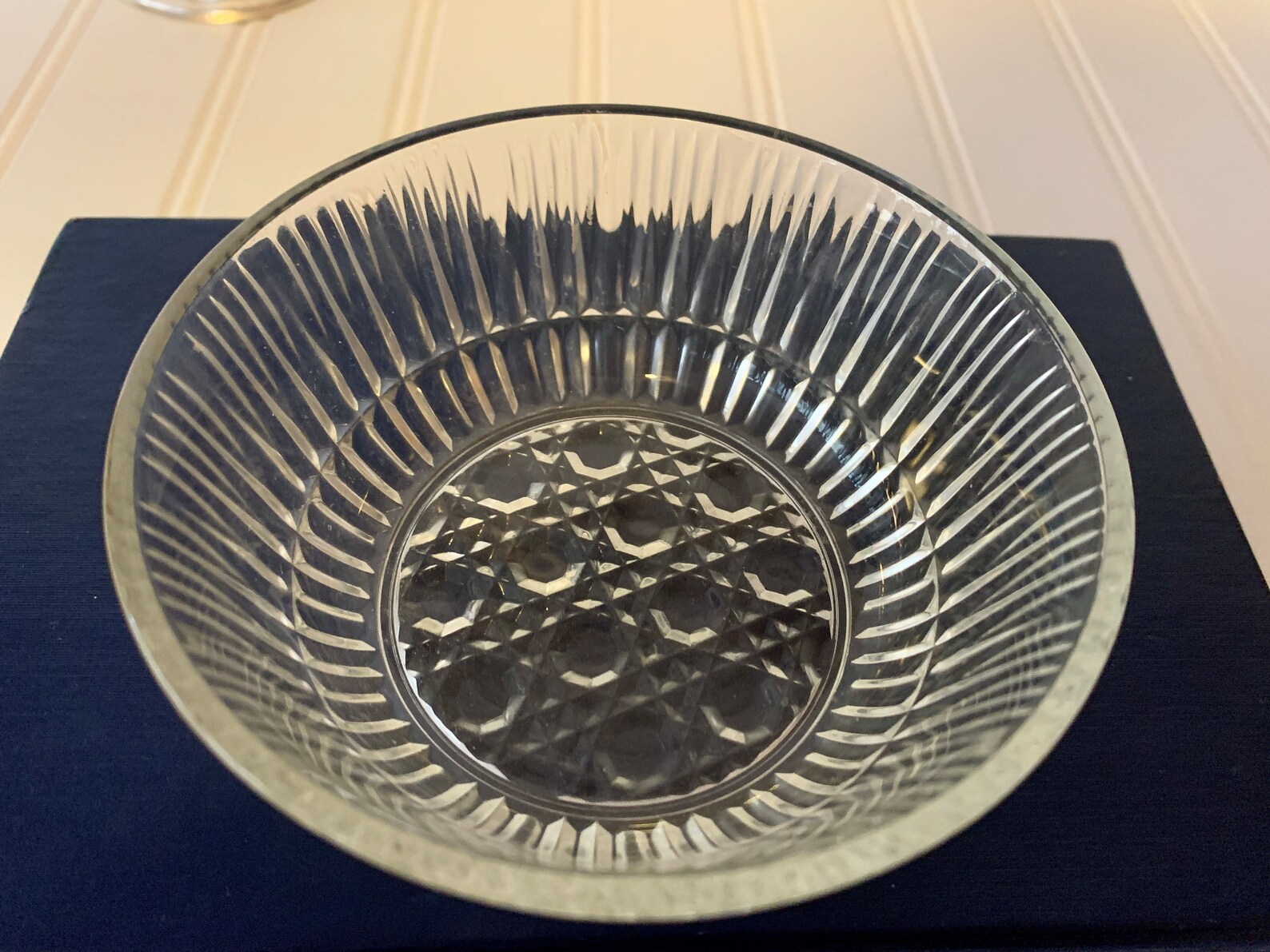 Vintage Mayell Cut Glass Jam Dish With Spoon Made in England - Etsy
