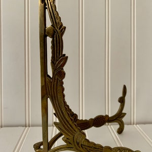 Brass Easel, Picture Easel, Menu Easel, Chalkboard Easel, Weddings ...