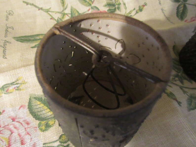 Antique Handmade Cut & Pierced Cut Out Paper Lamp Shades. A | Etsy