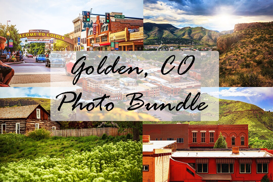 Golden, Colorado Photo Bundle - Buy 3, Get 2 Free, Landscape ...