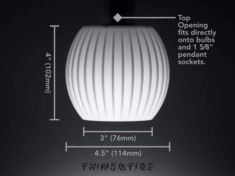 LED Light Bulb Diffuser: E26 E27 E12 Adapter, 4 Inch Lighting Cover ...