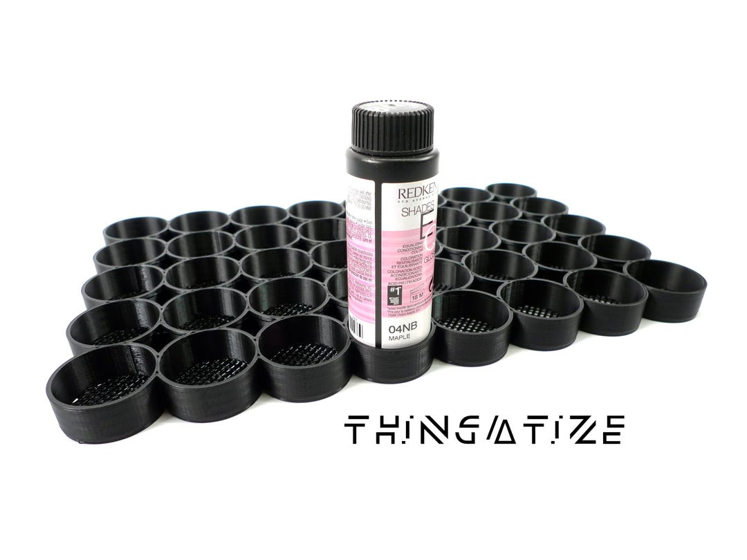 Redken Shades EQ Bottle Organizer Tray: Salon Storage Solution for 33mm ...