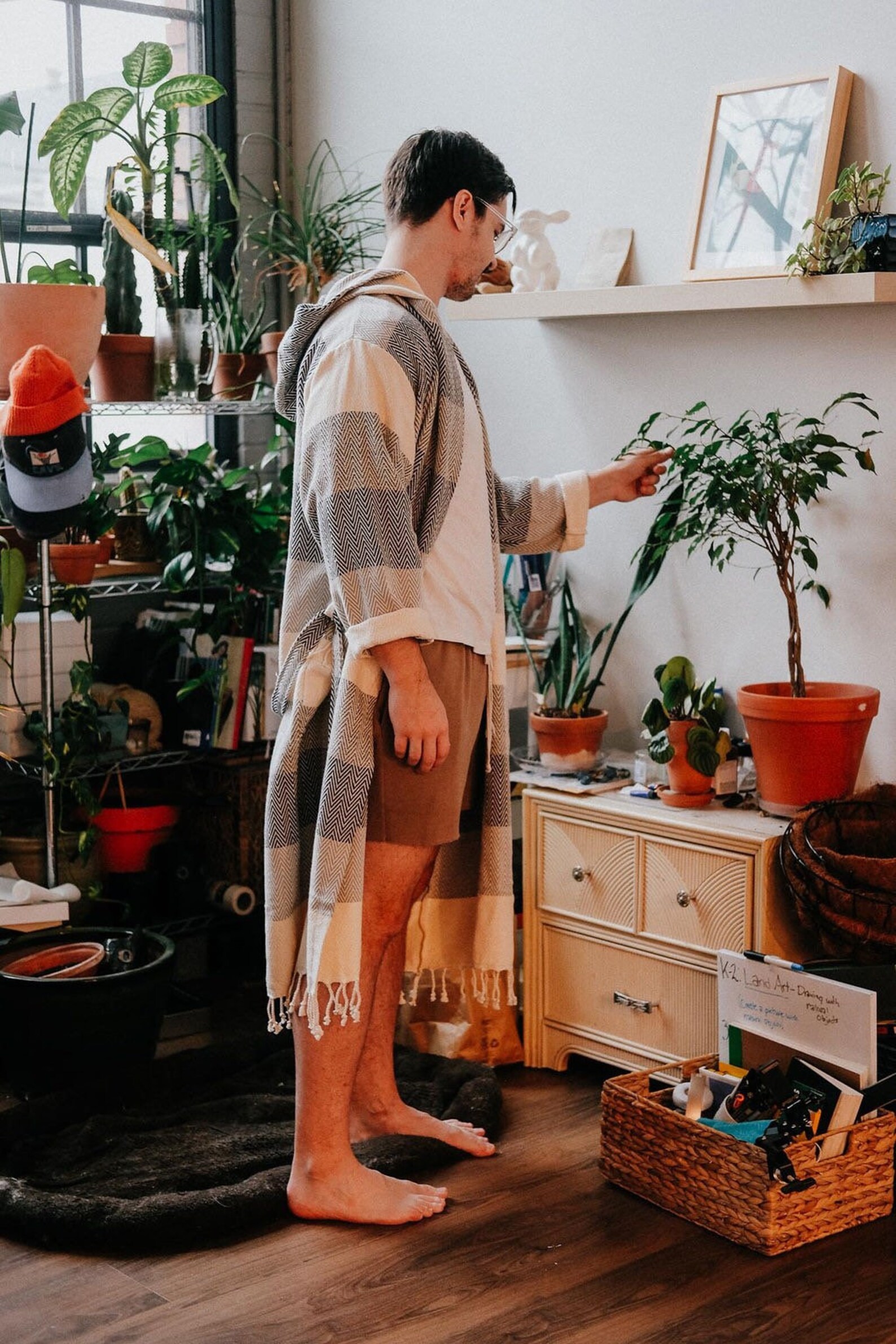 Work From Home Dark Robe - Etsy