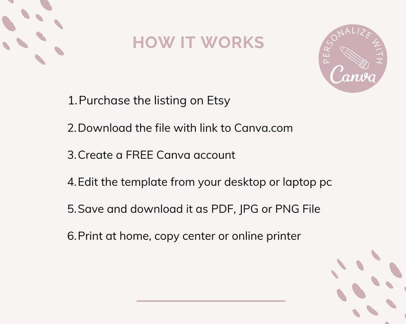 Purple Funeral Program Template, Canva Template Printable, Editable Bi ...