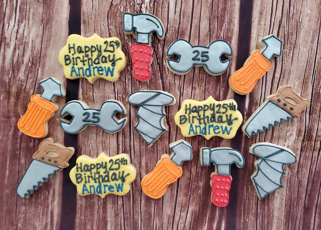 Tool Set Cookies - Etsy