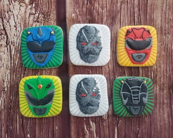 Power Ranger Theme Cookies - Etsy