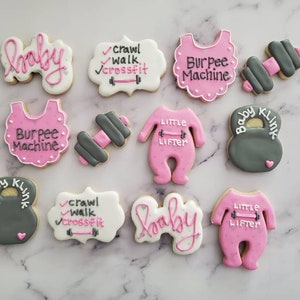 Fitness Baby Cookies - Etsy