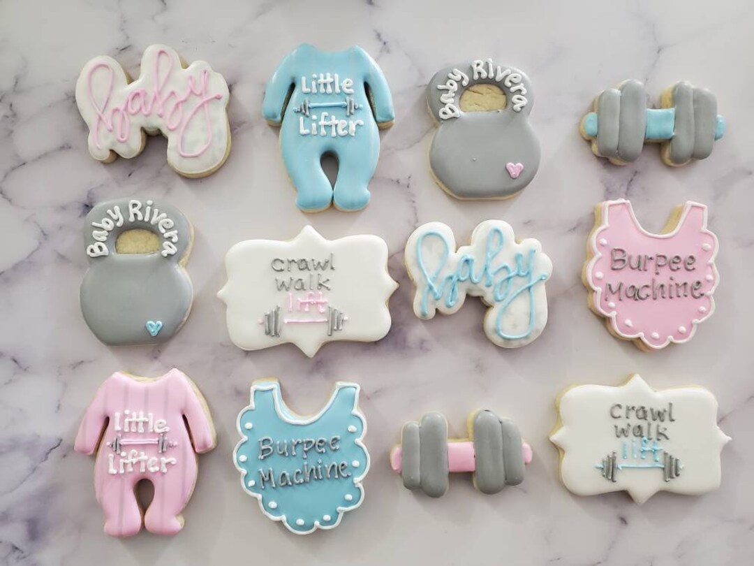 Fitness Baby Cookies - Etsy