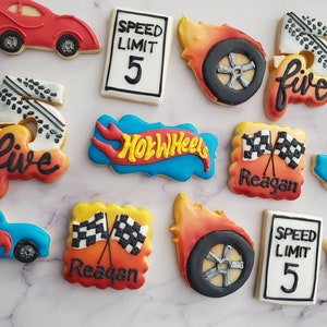 Hot Wheels/ Race / Cars Cookies - Etsy