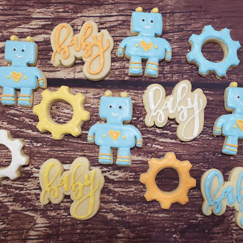 Robot Baby Shower - Etsy
