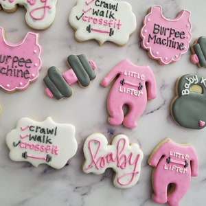 Fitness Baby Cookies - Etsy