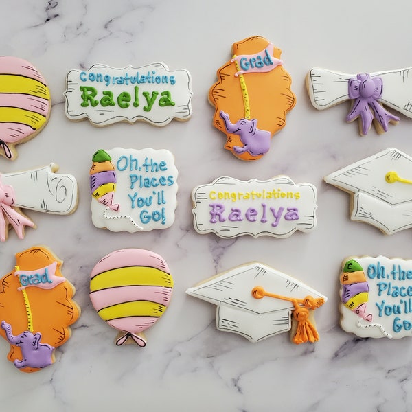 Dr Seuss Cookies - Etsy UK