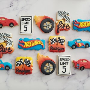 Hot Wheels/ Race / Cars Cookies - Etsy