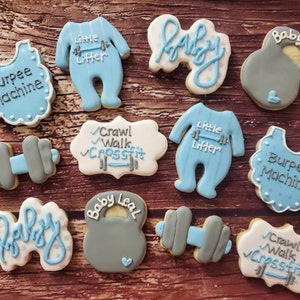 Fitness Baby Cookies - Etsy