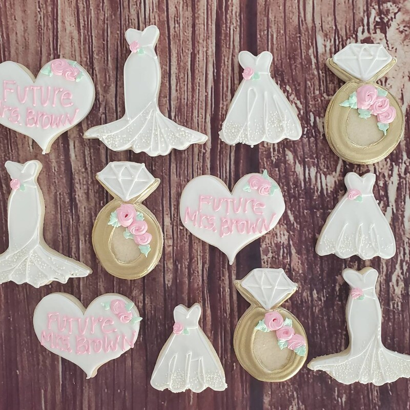 Bridal Shower Cookie - Etsy