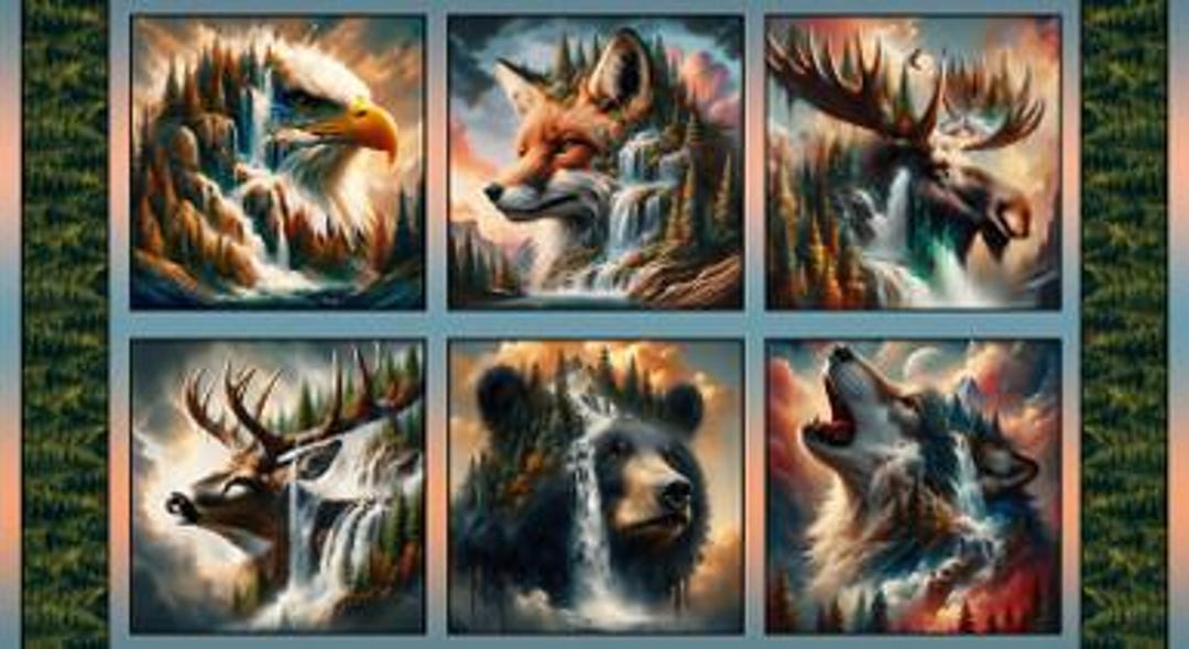 Wilderness Song Panel by Blank Quilting - Etsy