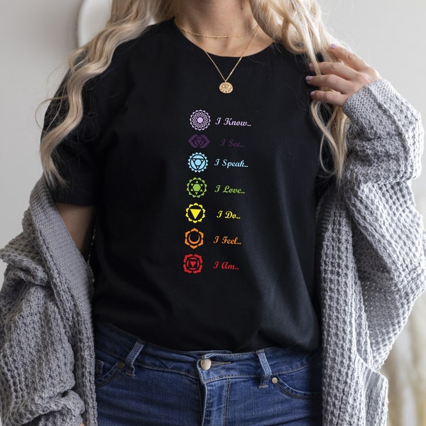 Chakra Shirt - Etsy