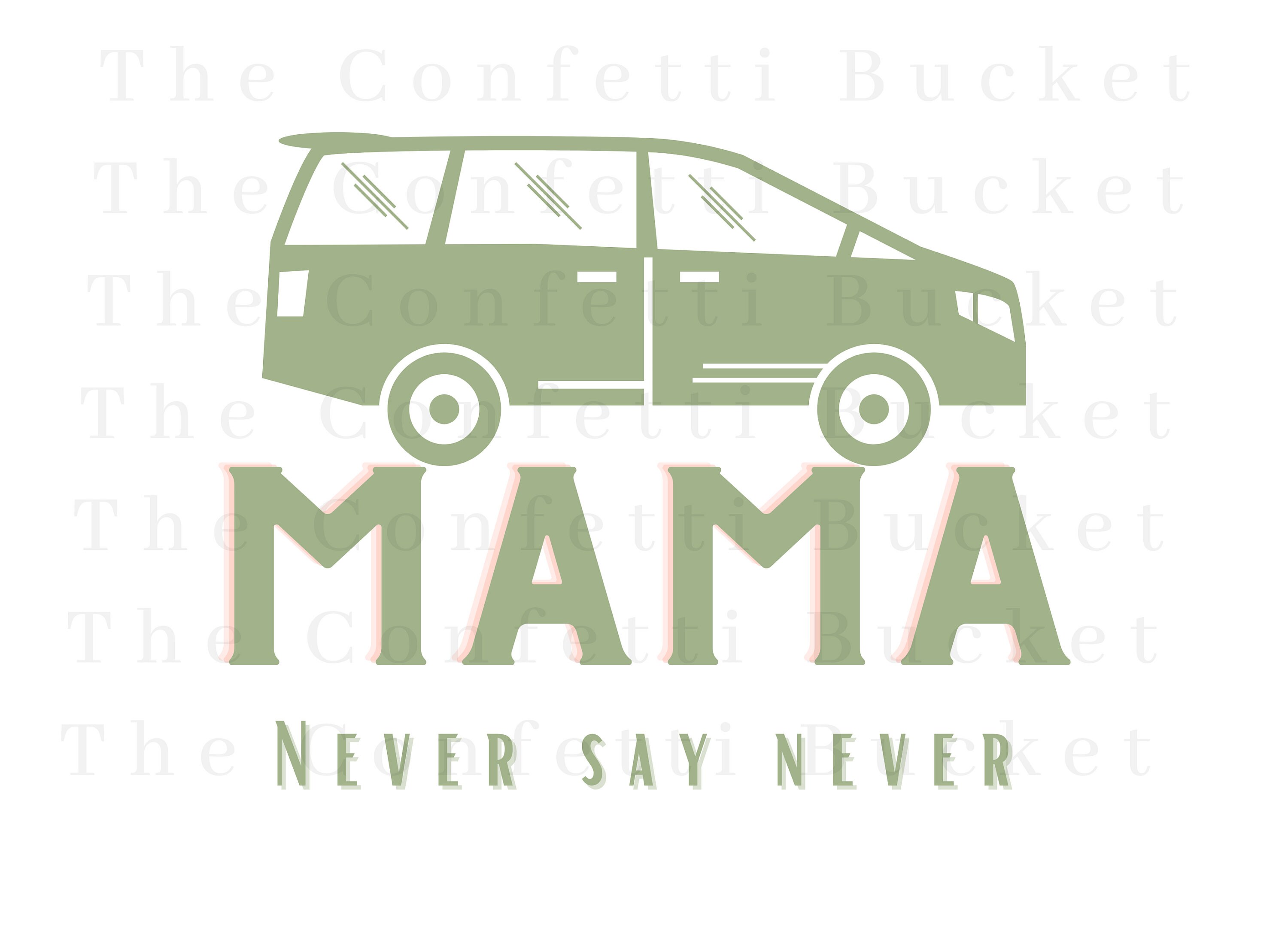 Minivan Mama Png - Etsy