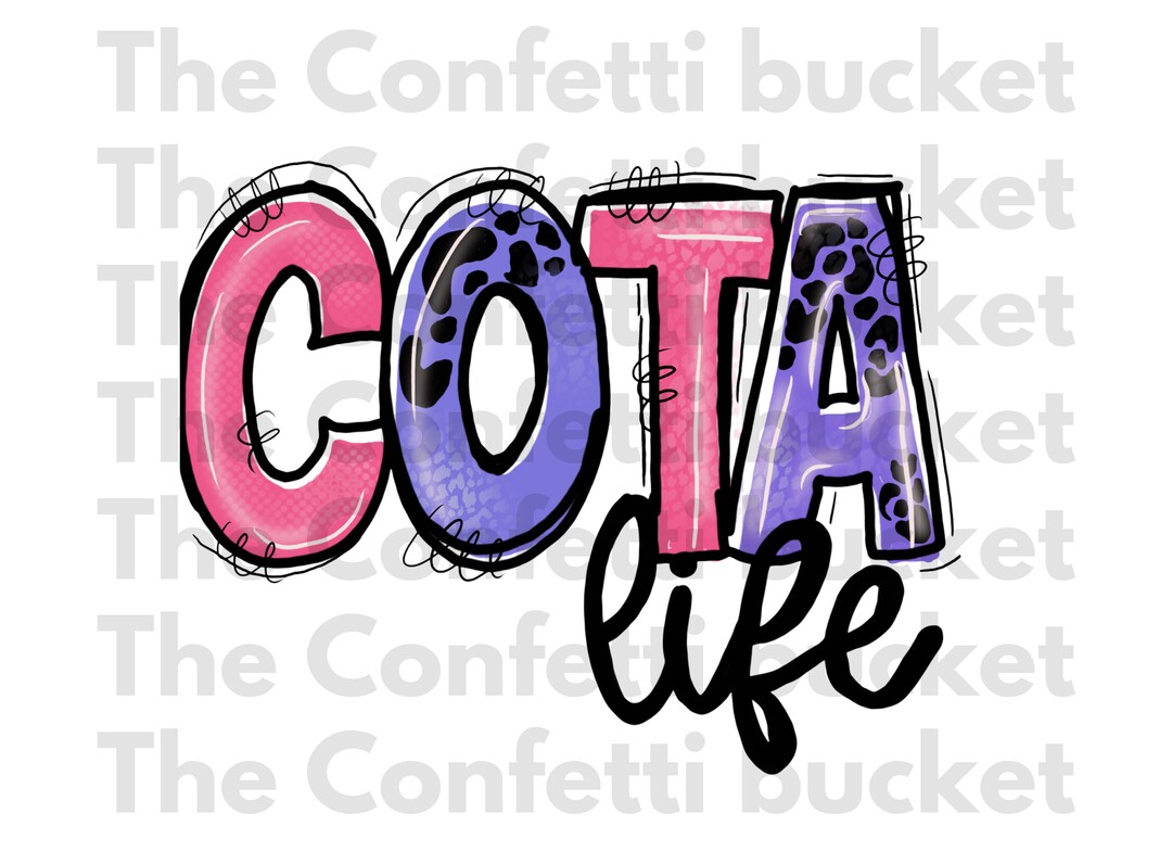 COTA Png Occupational Therapist Png OT Png Occupational - Etsy