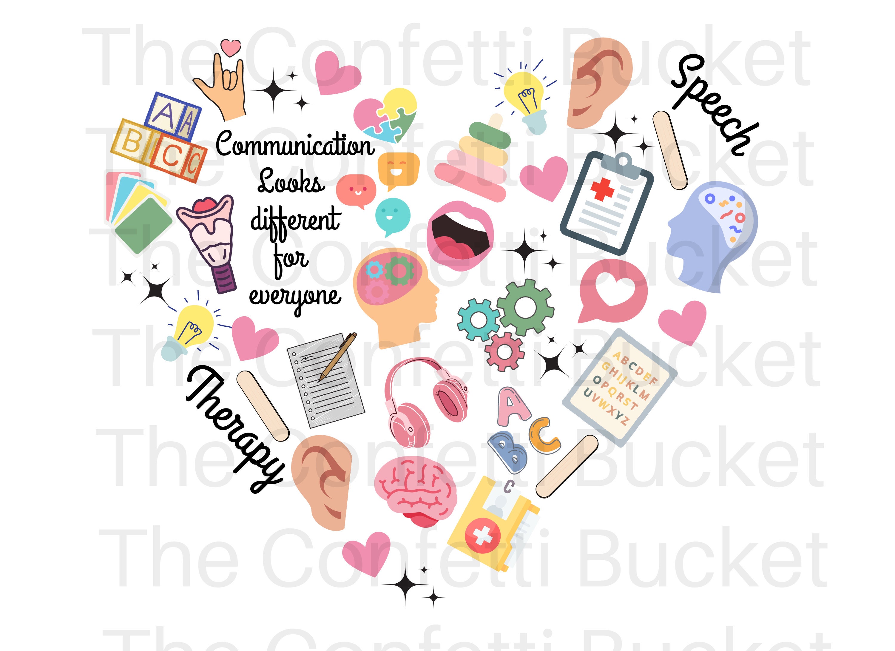 Speech Therapy Png, SLP Png, ST Png, Spring ST Png, Speech Therapist ...