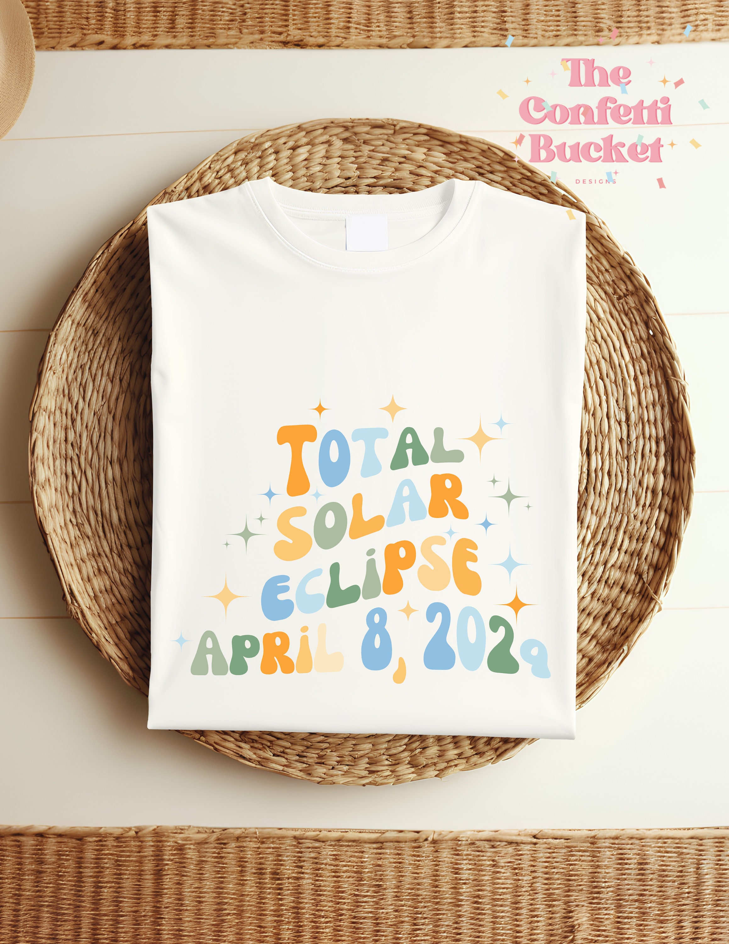 Total Solar Eclipse 2024 PNG, Retro Solar Eclipse Design, Total Eclipse ...