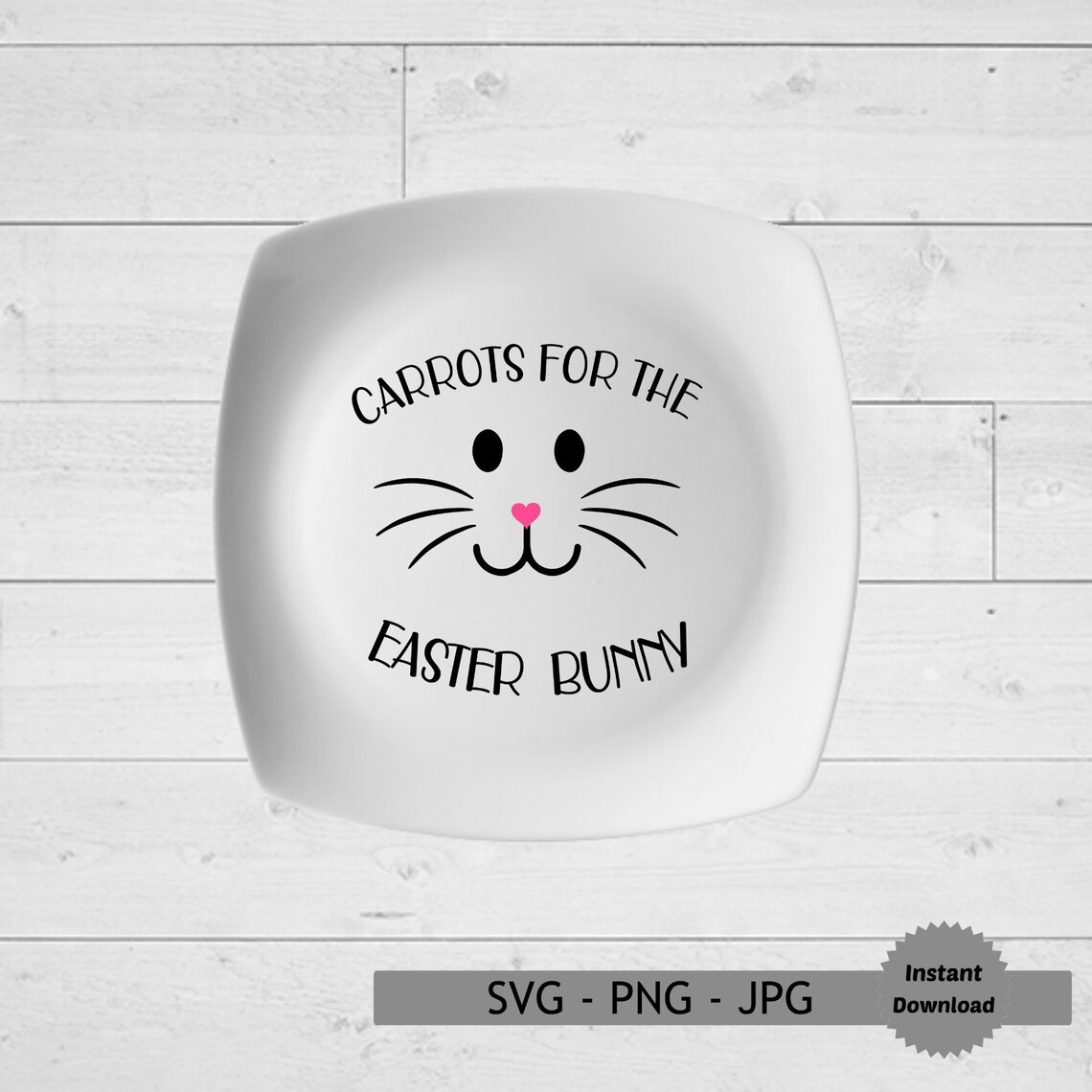Carrots for the Easter Bunny Svg Easter Svg Easter Bunny | Etsy