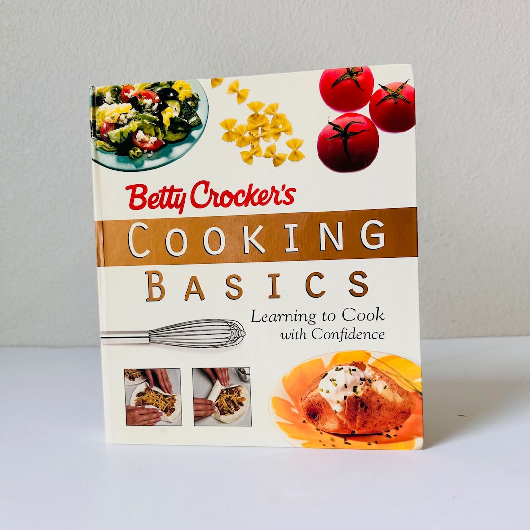1998 Vintage Betty Crocker's Cooking Basics Cookbook Spiral First ...