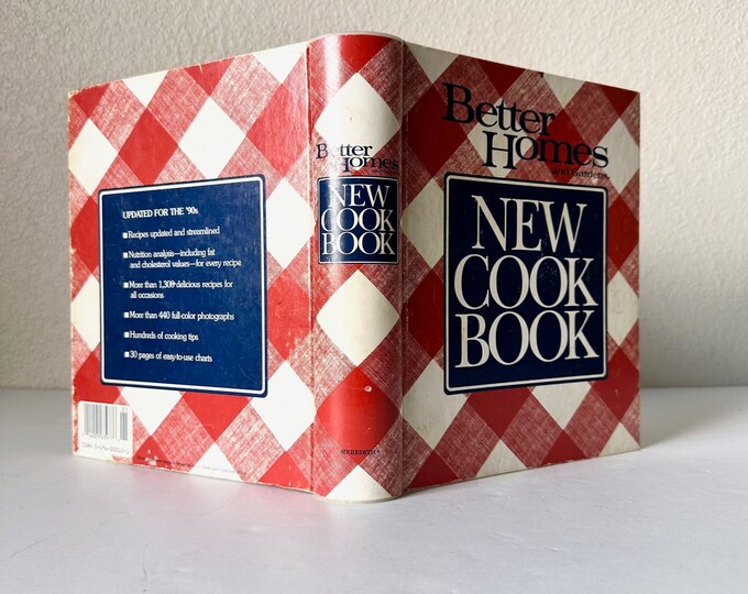 1990s Vintage Better Homes and Gardens Cookbook, 90s Vintage Cook Book ...
